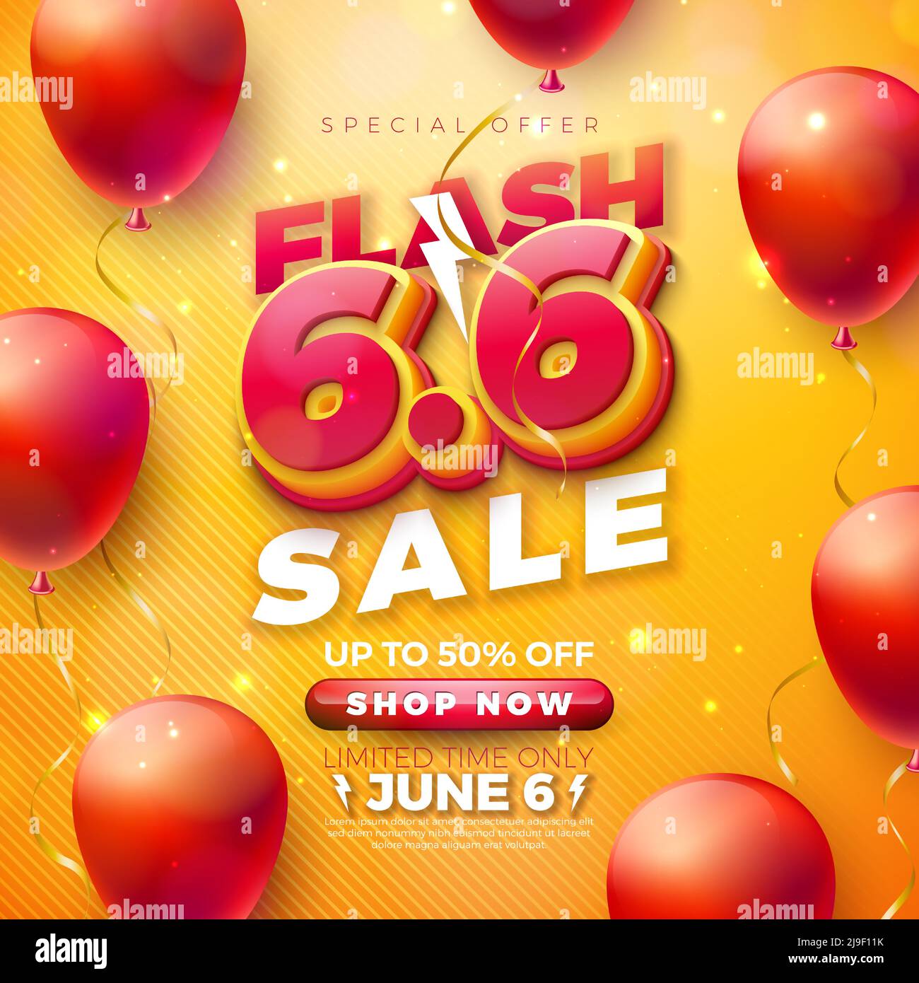 June offer Stock Vector Images - Alamy