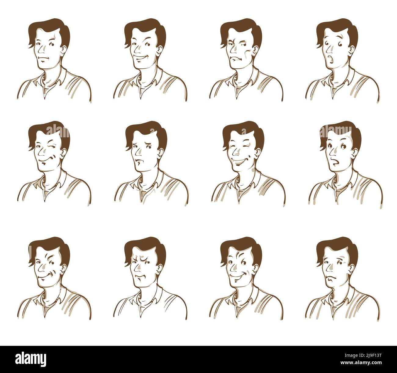 Hand expressions Stock Vector Images - Alamy