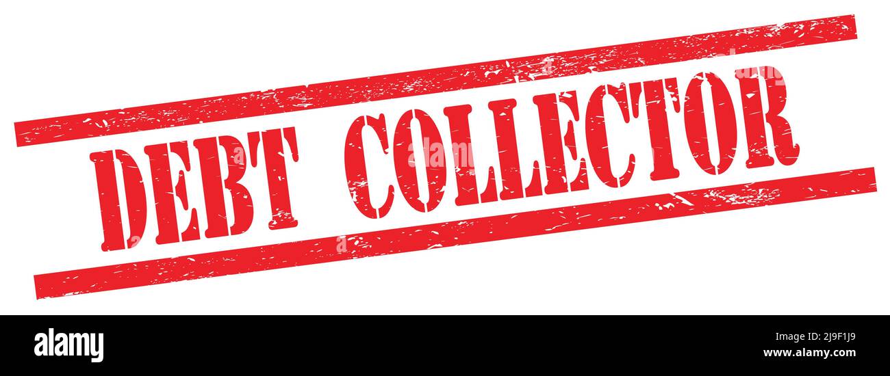 Debt collector stamp hi-res stock photography and images - Alamy