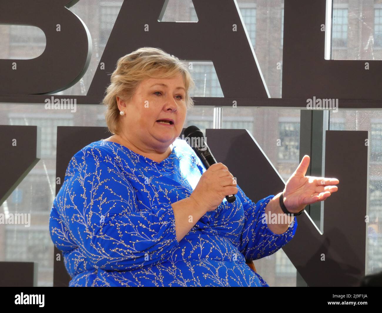 Erna solberg 2022 hi-res stock photography and images - Alamy