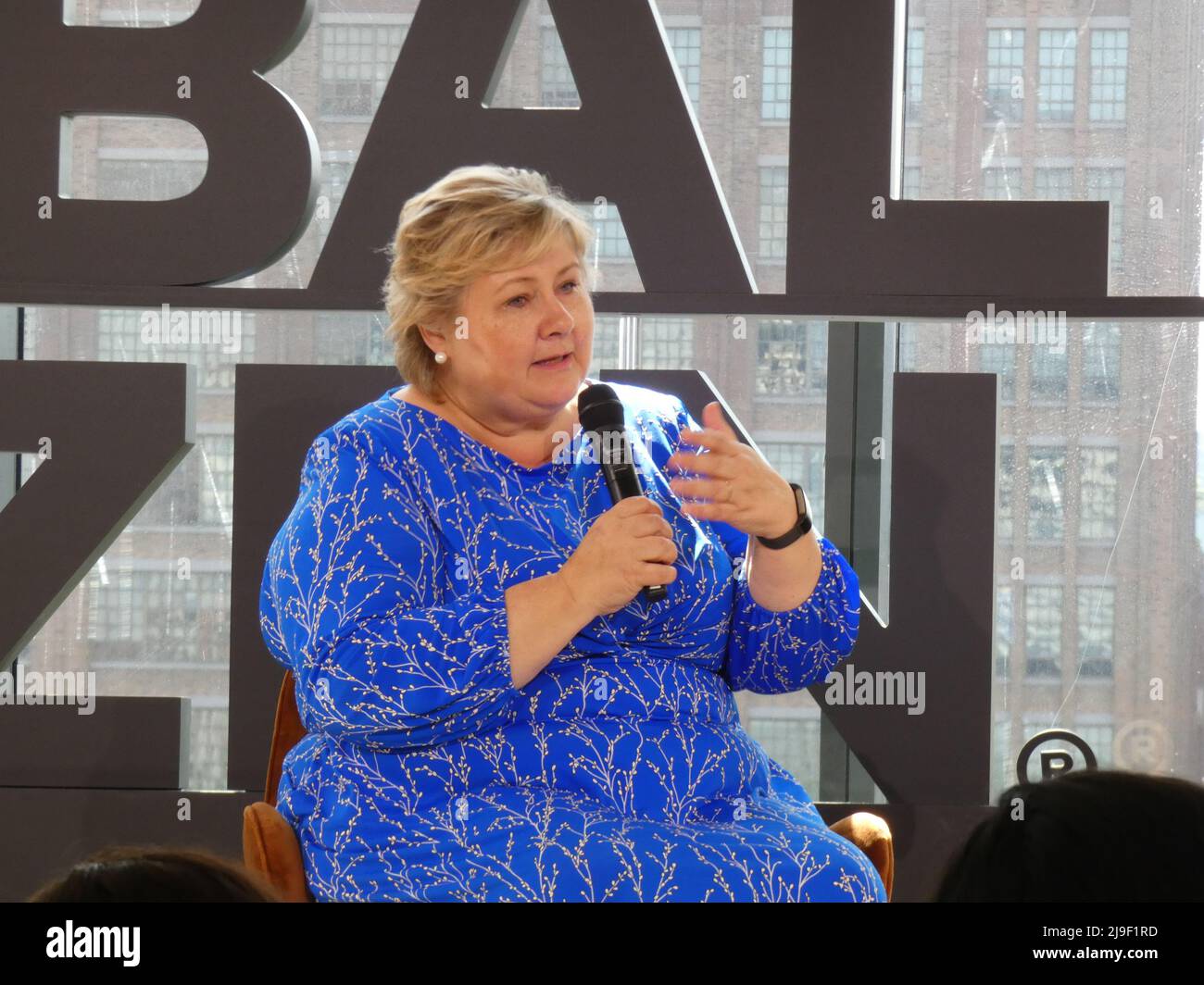 Erna solberg 2022 hi-res stock photography and images - Alamy