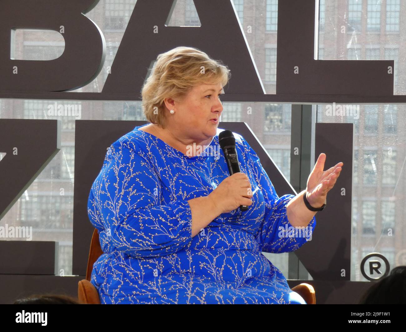 Erna solberg 2022 hi-res stock photography and images - Alamy