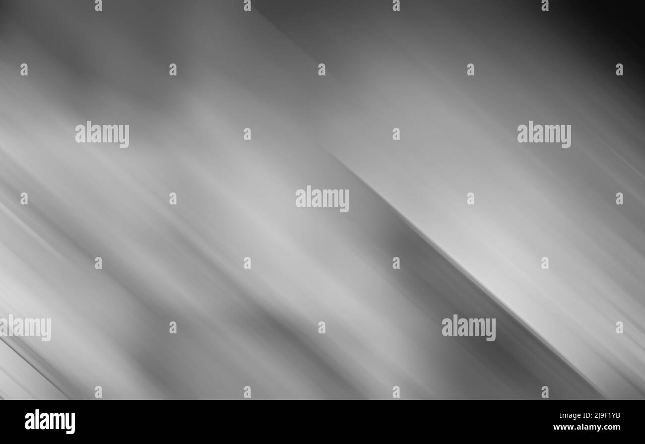 Gradient gray silver blurry motion dynamic diagonal stripes abstract ...