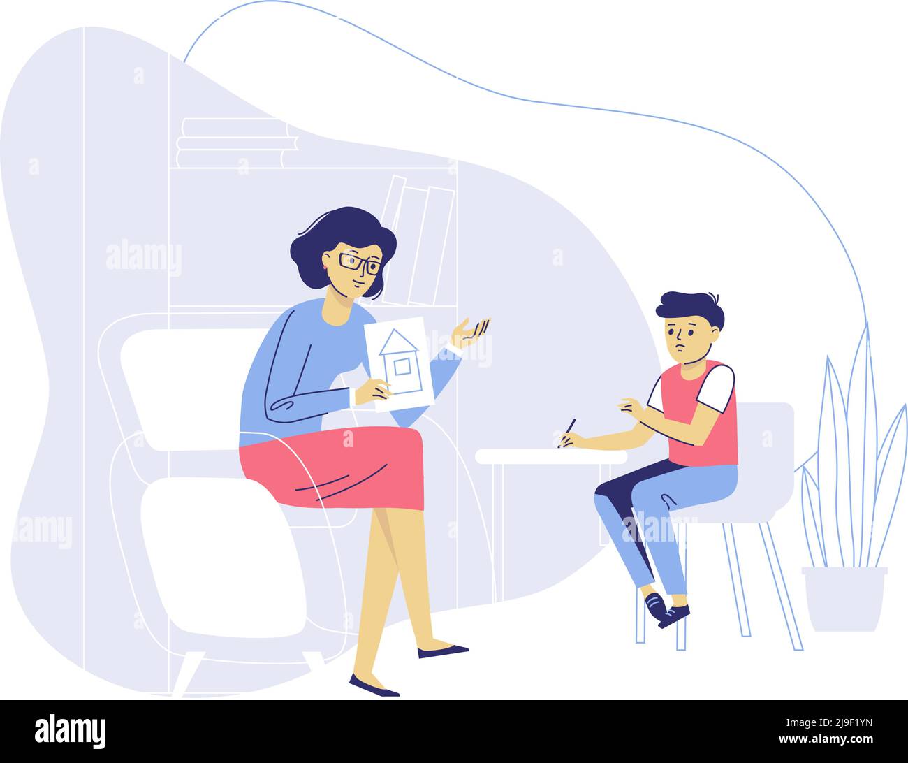 Therapy Session Clip Art