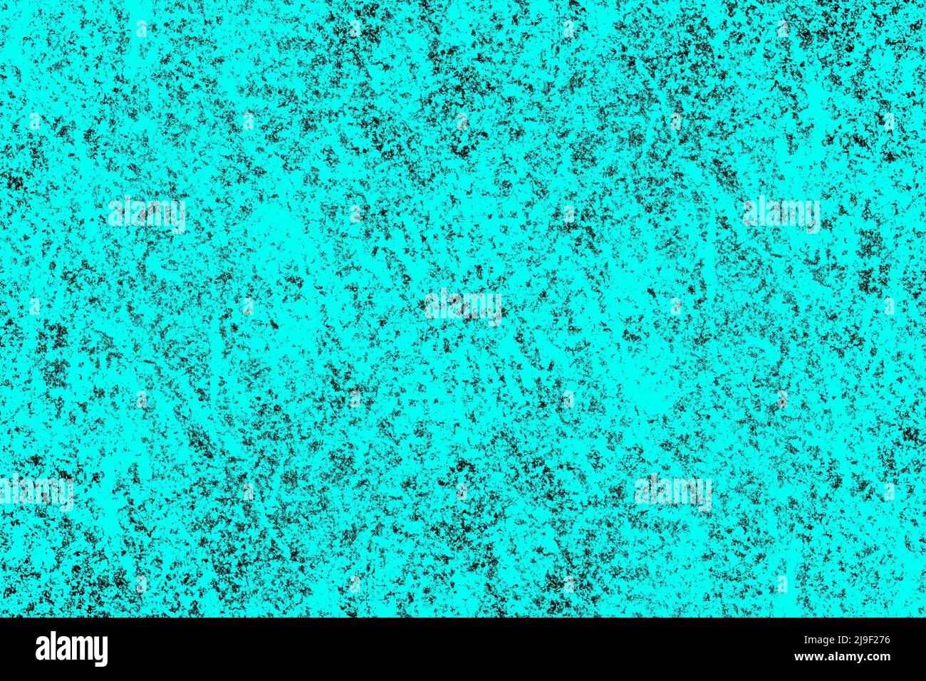 Scattered stains and grunge texture on cyan background Stock Photo - Alamy