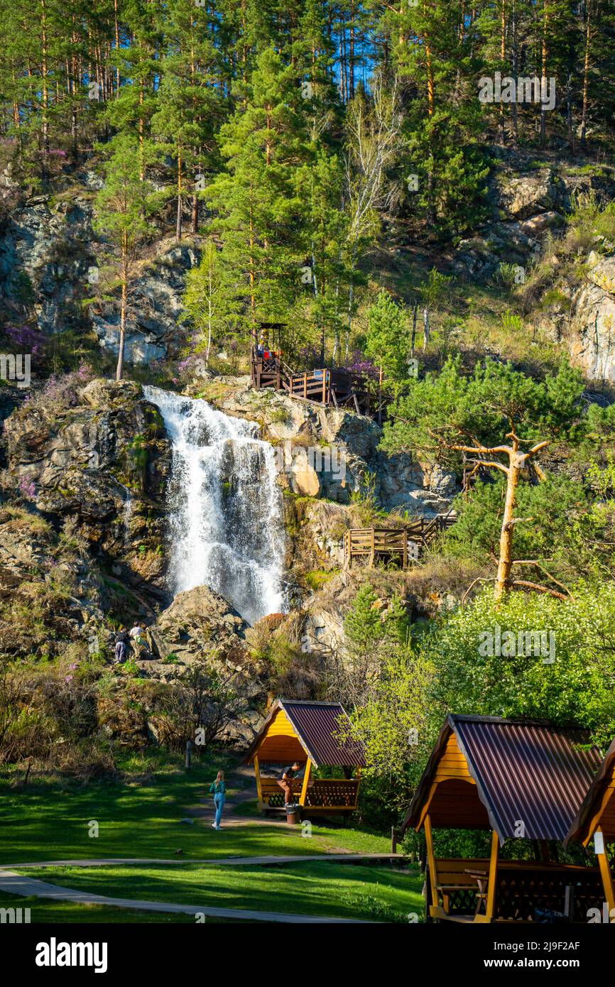 Kamysh waterfall hi-res stock photography and images - Alamy
