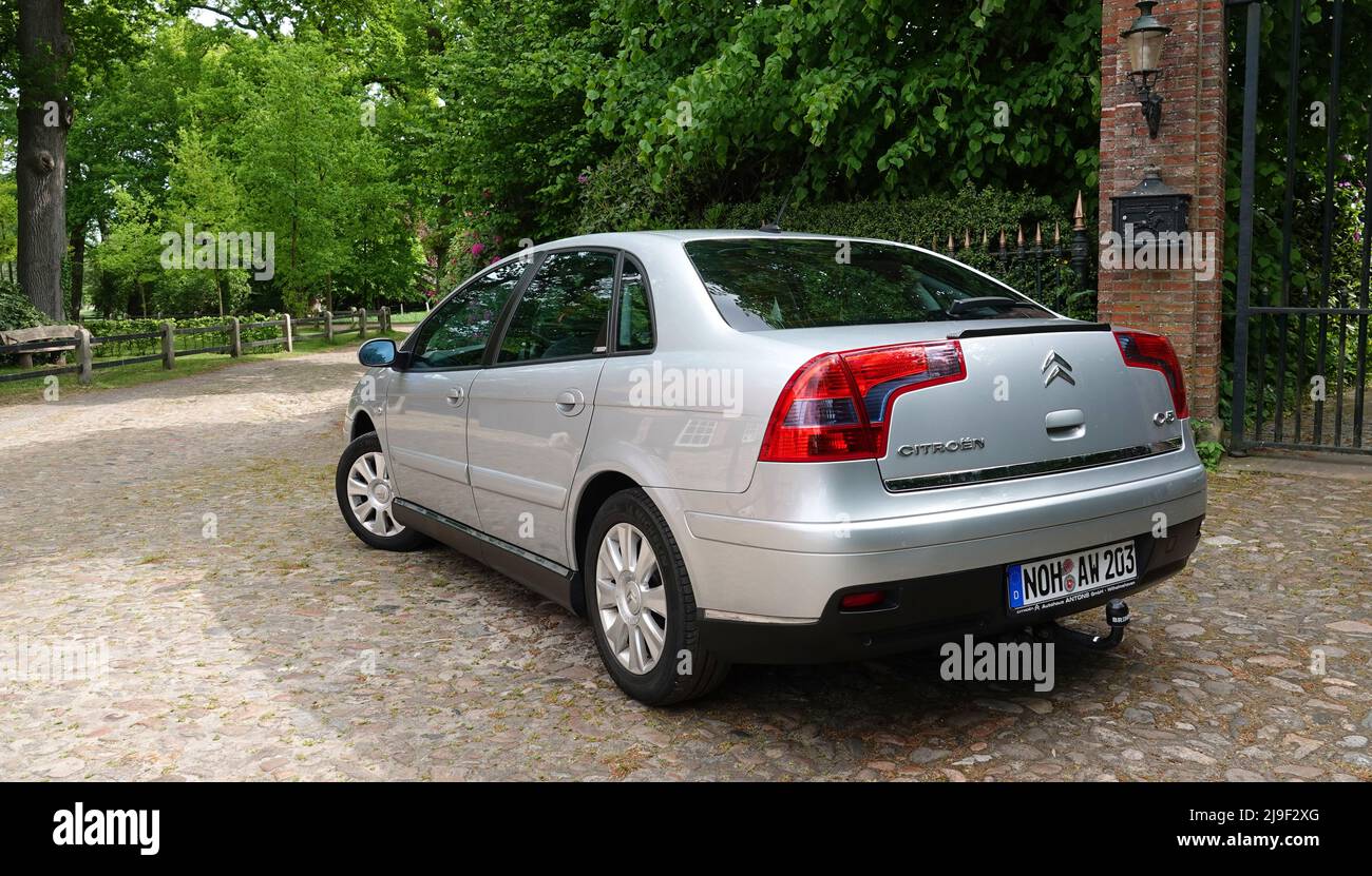 Lage, Germany - May 14 2022 - Silver Citroen C5 from 2007 on ...
