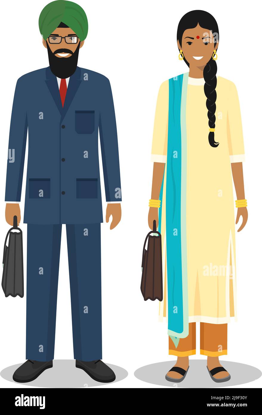 Indian man work office Stock Vector Images - Alamy