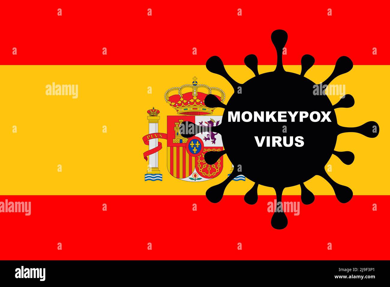 MONKEYPOX VIRUS. Flag of Spain. Mpox. Clade 1b. Monkeypox. Monkeypox ...