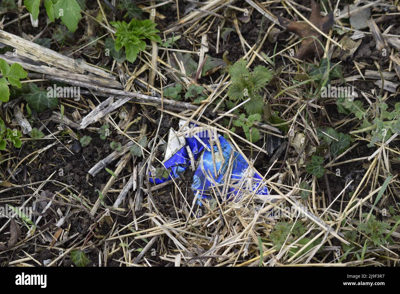discarded food packaging Stock Photo - Alamy