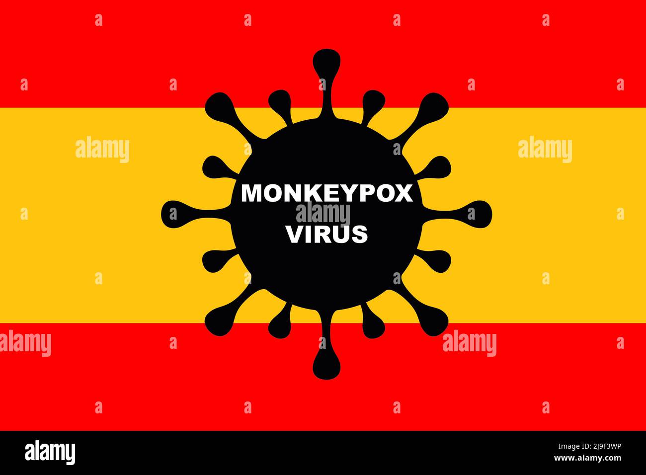 MONKEYPOX VIRUS. Flag of Spain. Mpox. Clade 1b. Monkeypox. Monkeypox ...