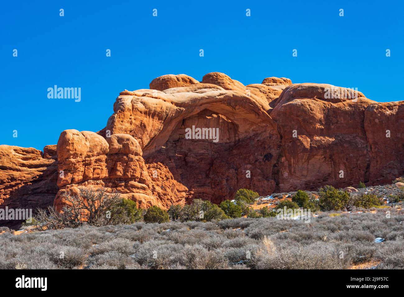 Seagull Arch, Arches National Park, Utah Stock Photo - Alamy