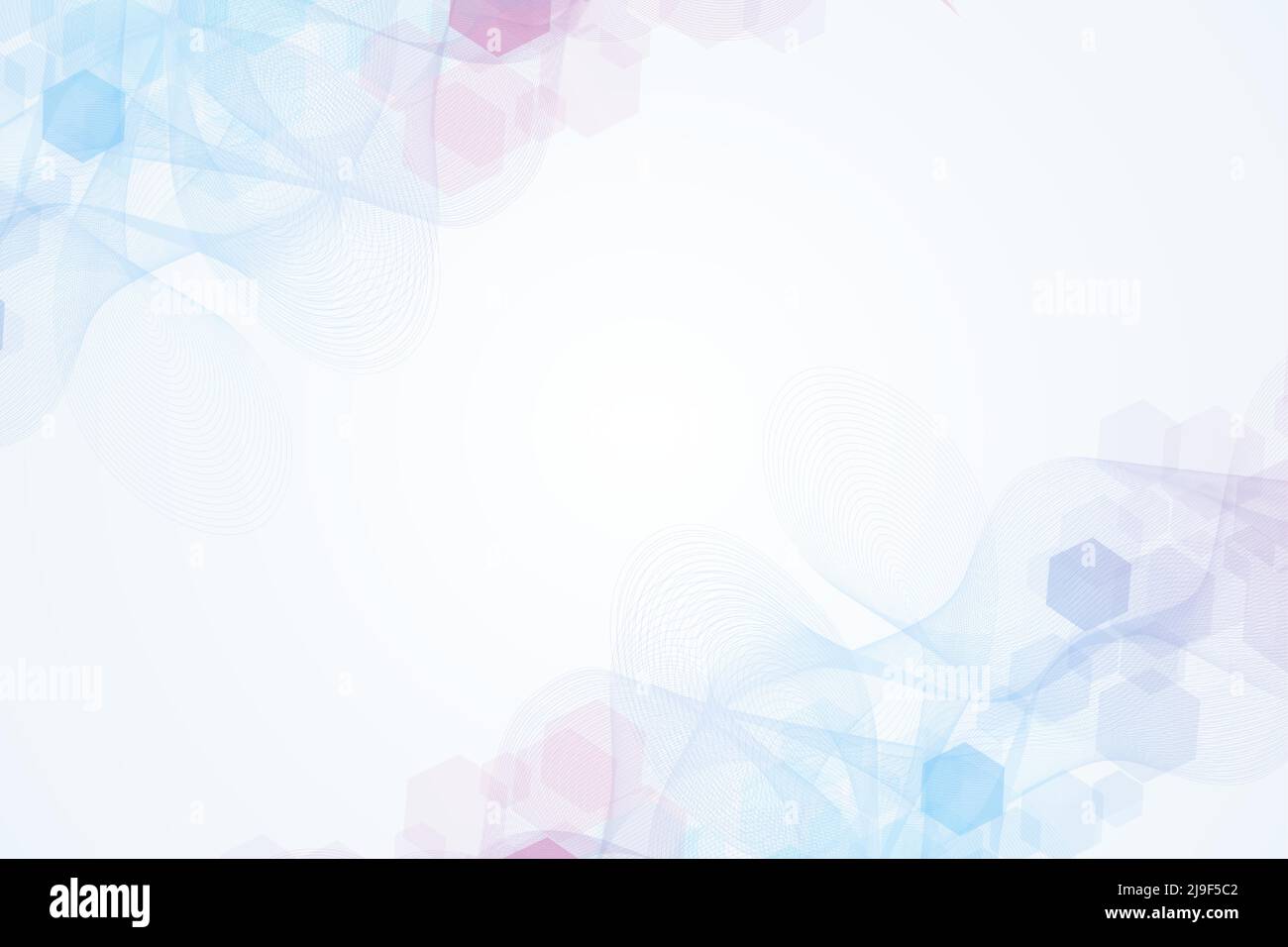 Modern futuristic background of the scientific hexagonal pattern ...