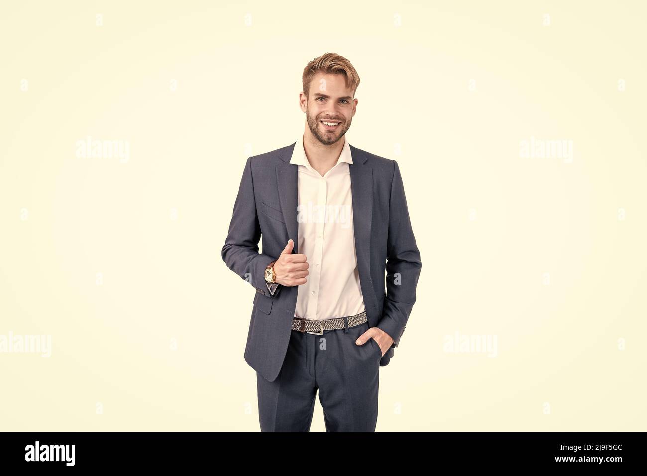 ceo in formalwear. business success. successful man in businesslike ...