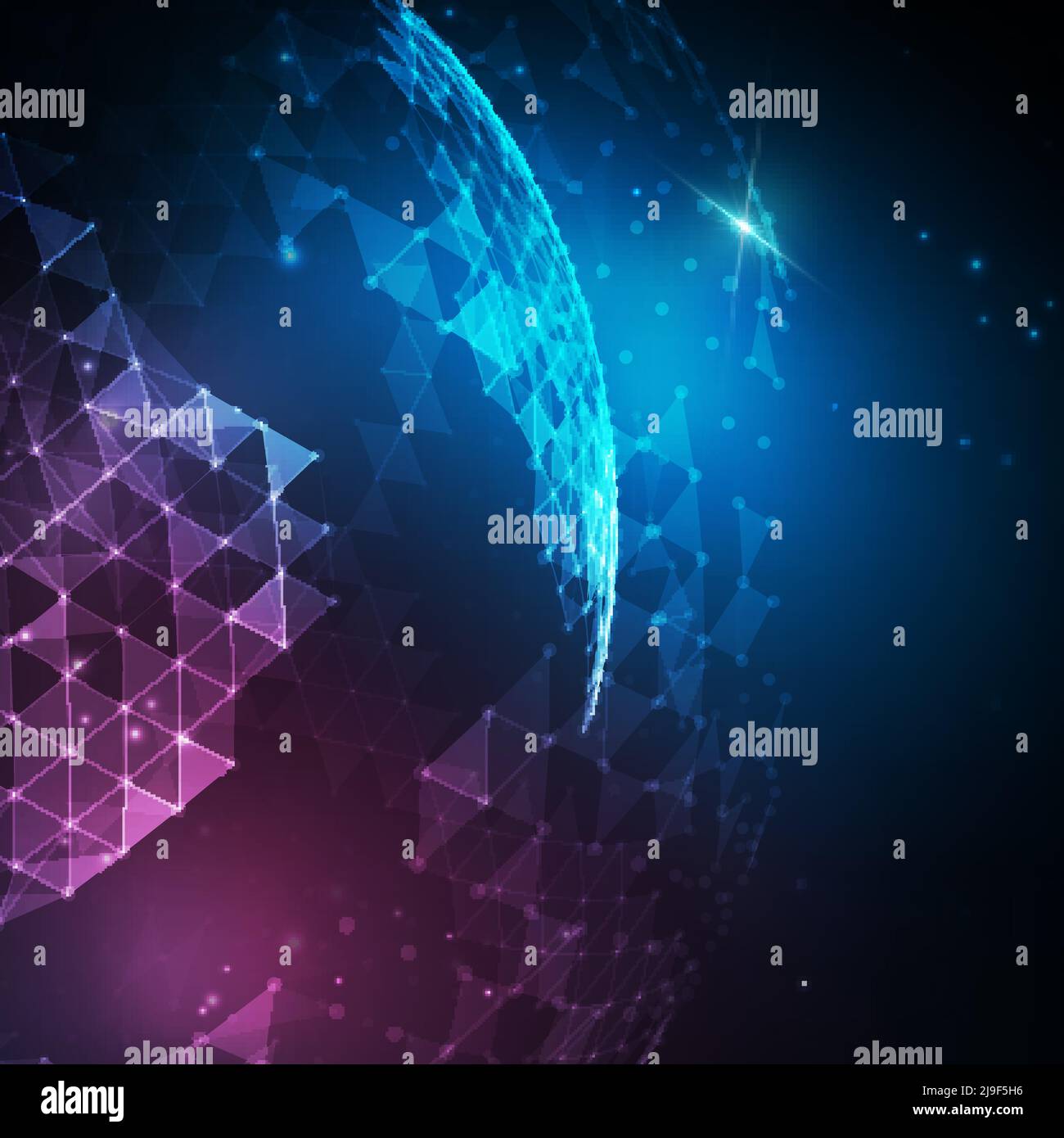 Music abstract background blue. Equalizer for music, showing sound ...