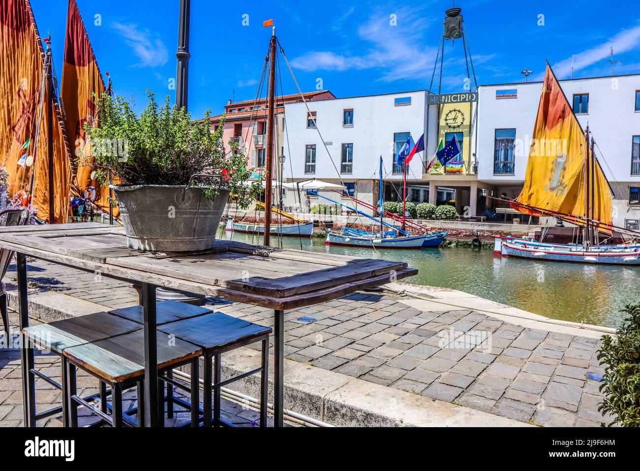 Cesenatico port hi-res stock photography and images - Alamy