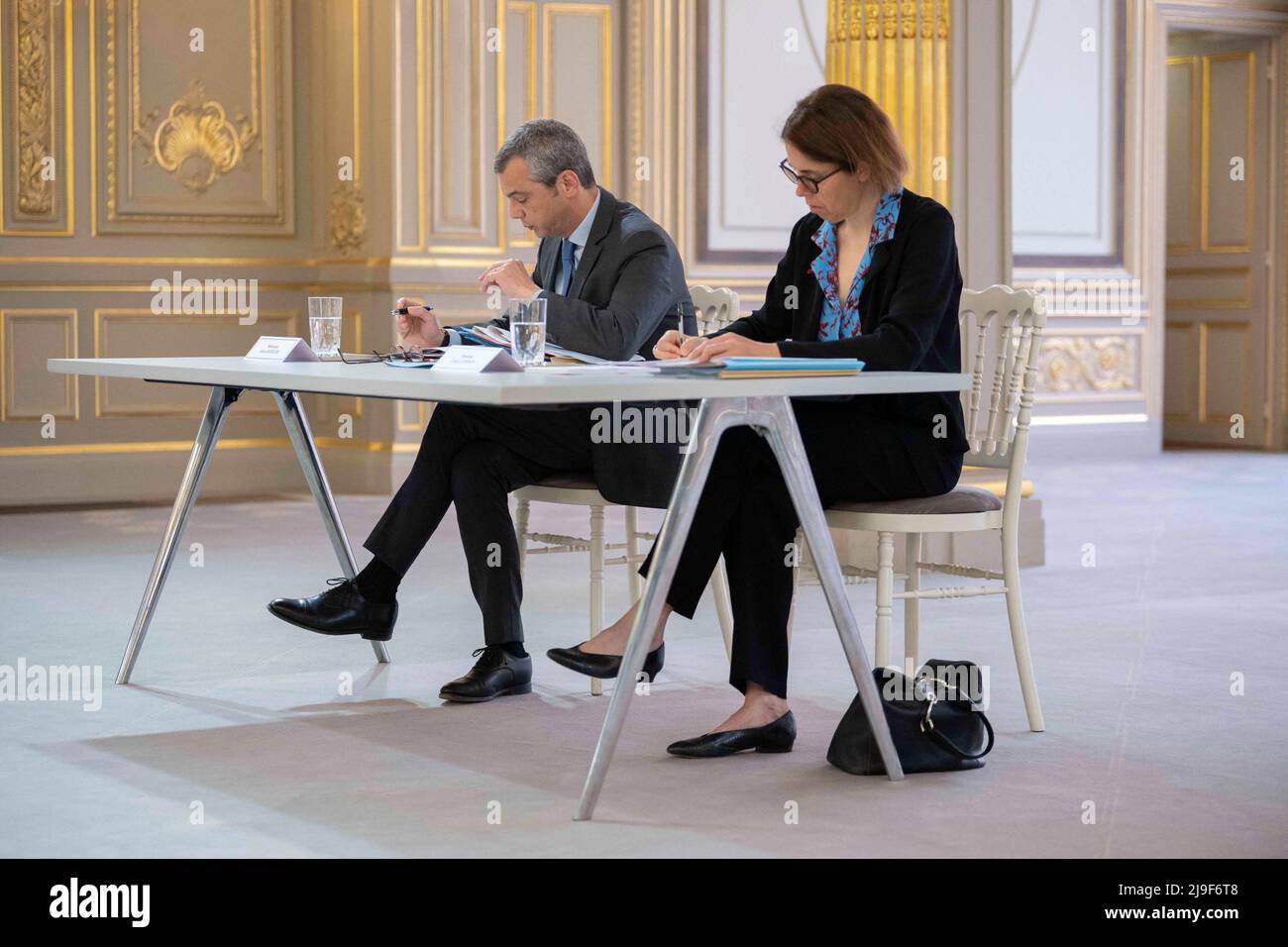 The Elysee Presidential Palace in Paris, May 23, 2022. Alexis Kohler ...