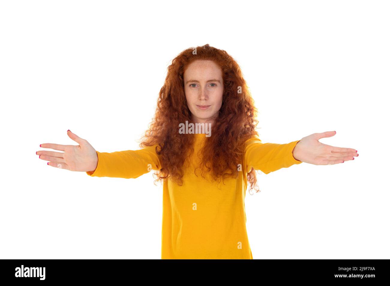 Extend arms hi-res stock photography and images - Alamy