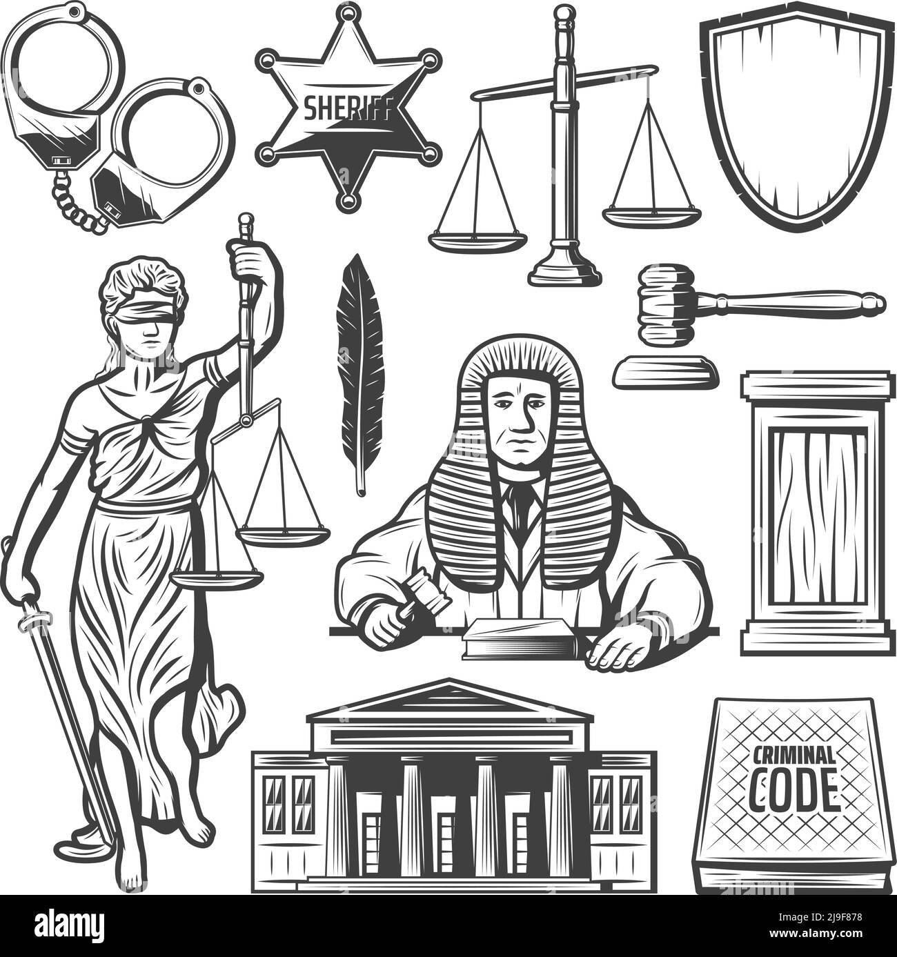 Judicial Branch Scale