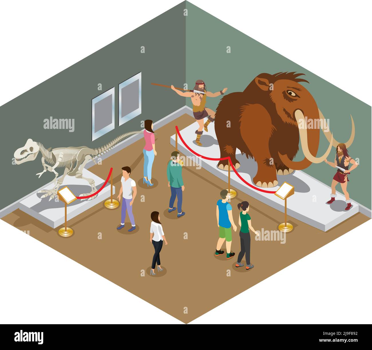 View people on museum Stock Vector Images - Alamy