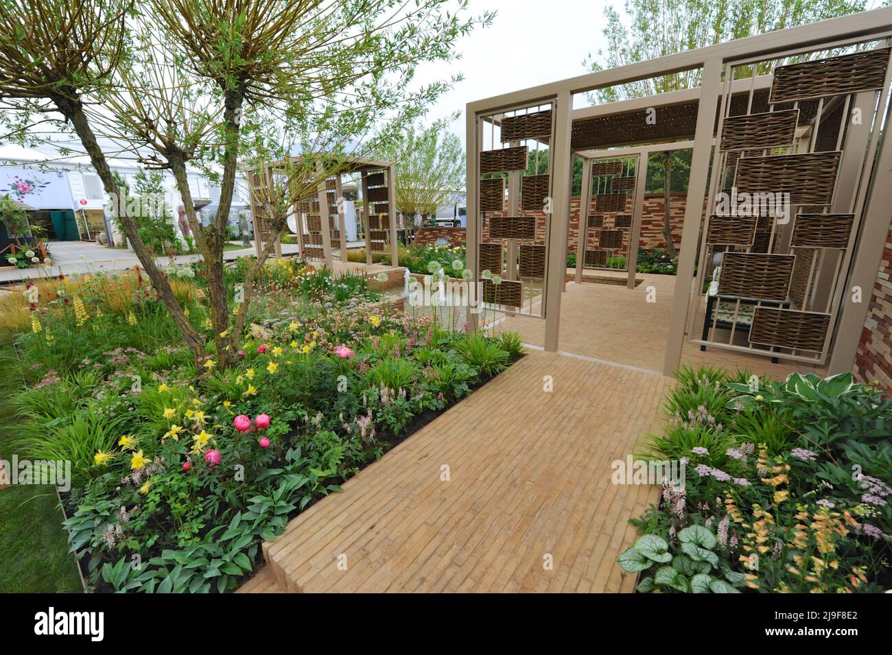 London, UK. 23rd May, 2022. The Stitchers Garden, one of the beautiful ...