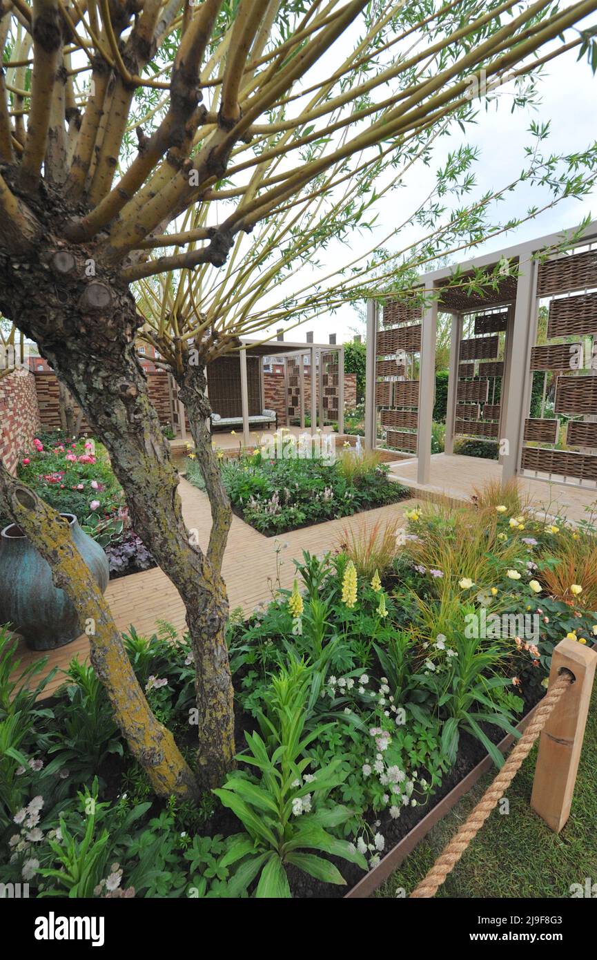 London, UK. 23rd May, 2022. The Stitchers Garden, one of the beautiful ...