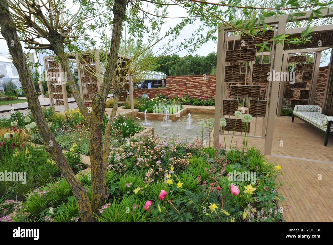 London, UK. 23rd May, 2022. The Stitchers Garden, one of the beautiful ...