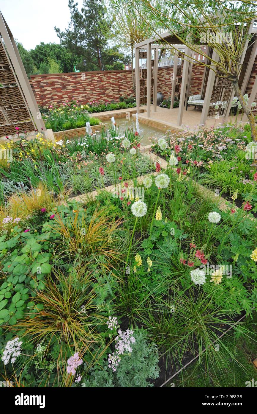 London, UK. 23rd May, 2022. The Stitchers Garden, one of the beautiful ...