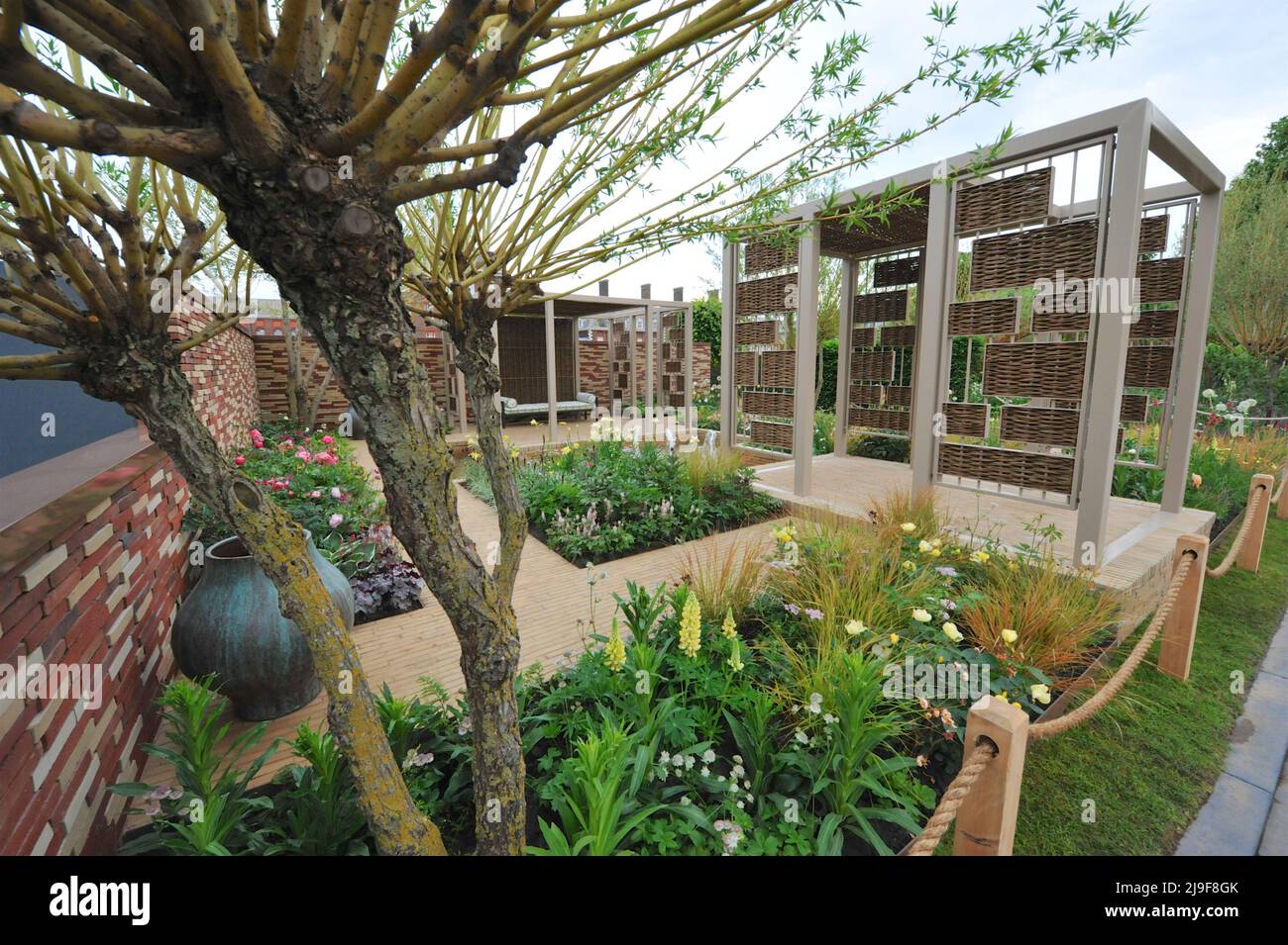 London, UK. 23rd May, 2022. The Stitchers Garden, one of the beautiful ...