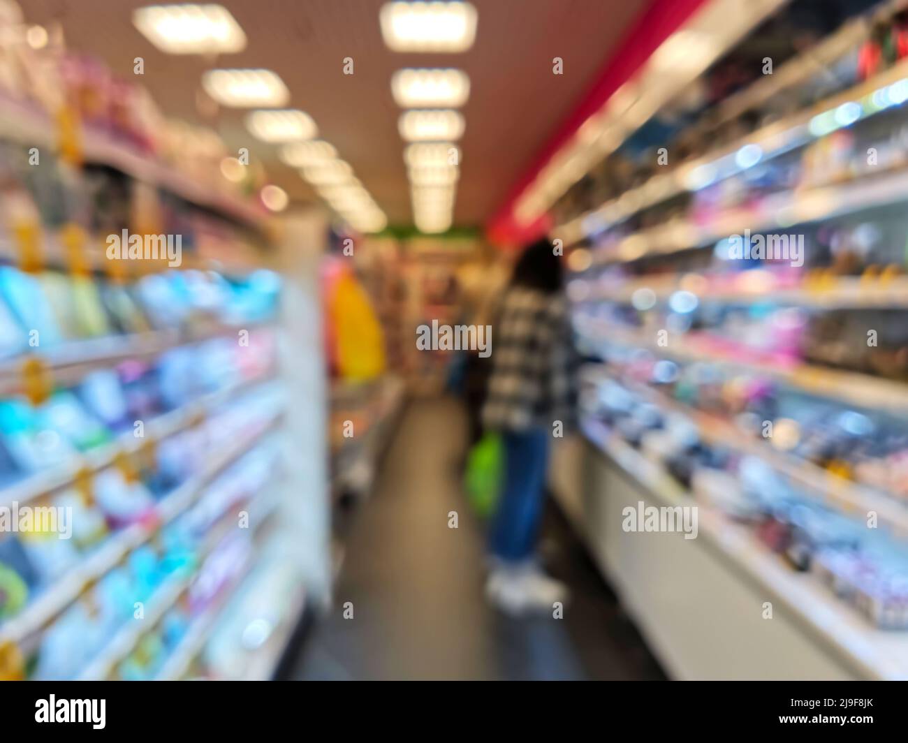 Perspective view, Abstract concept blurred colorful background ...