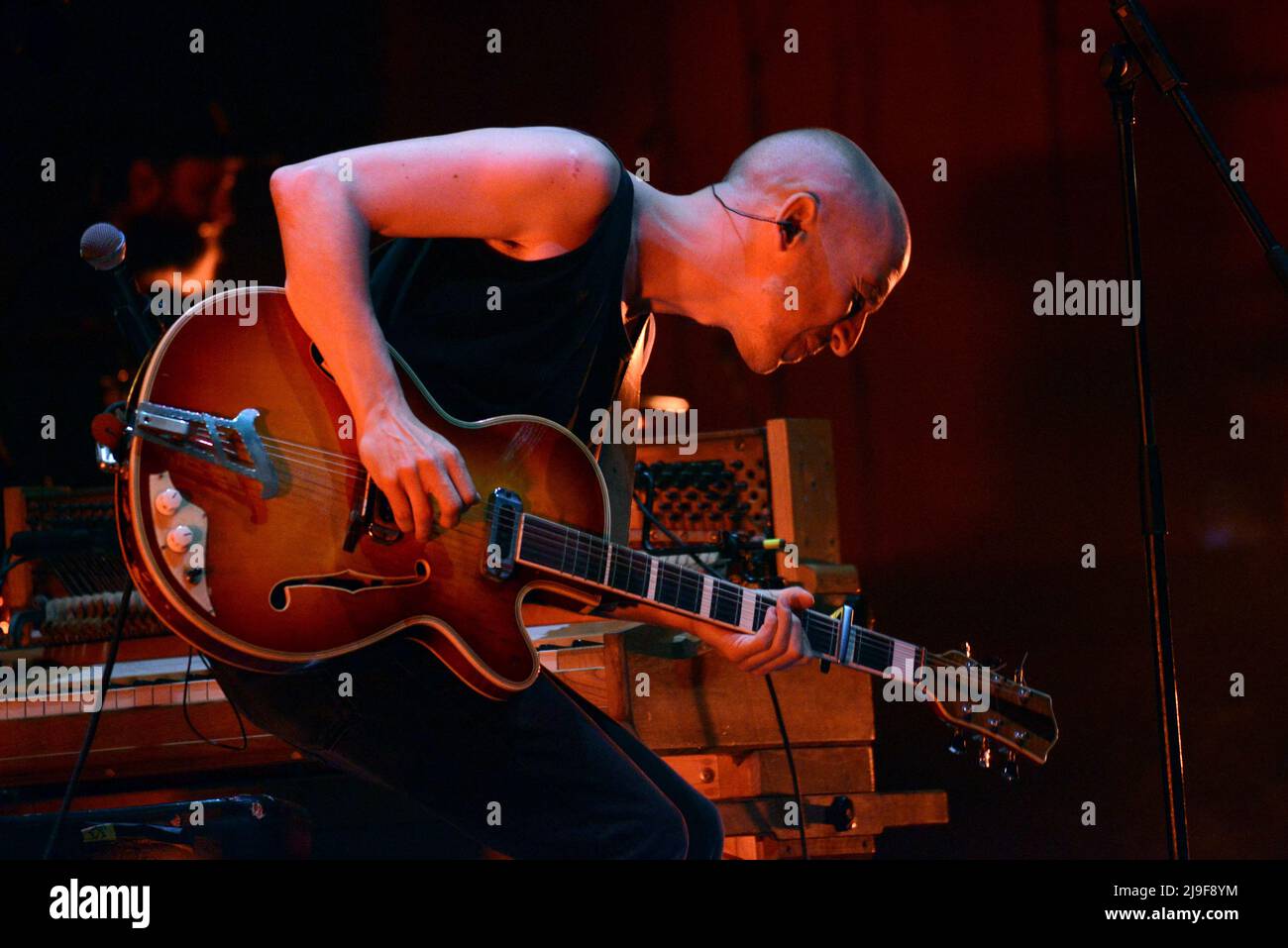 Rome, Italy. 22nd May, 2022. Giovanni Truppi, Singer during Giovanni ...