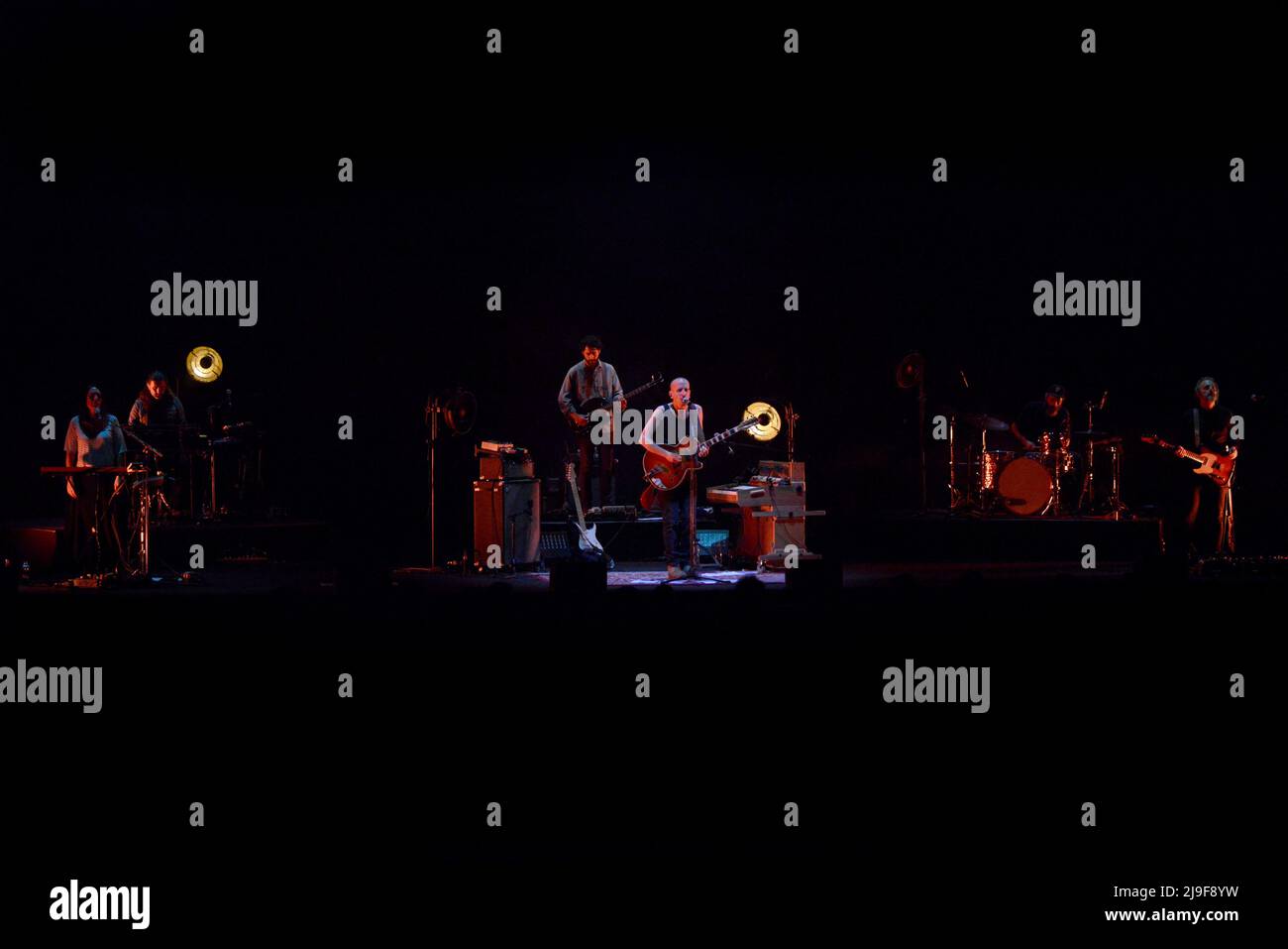 Rome, Italy. 22nd May, 2022. Giovanni Truppi, Singer during Giovanni ...
