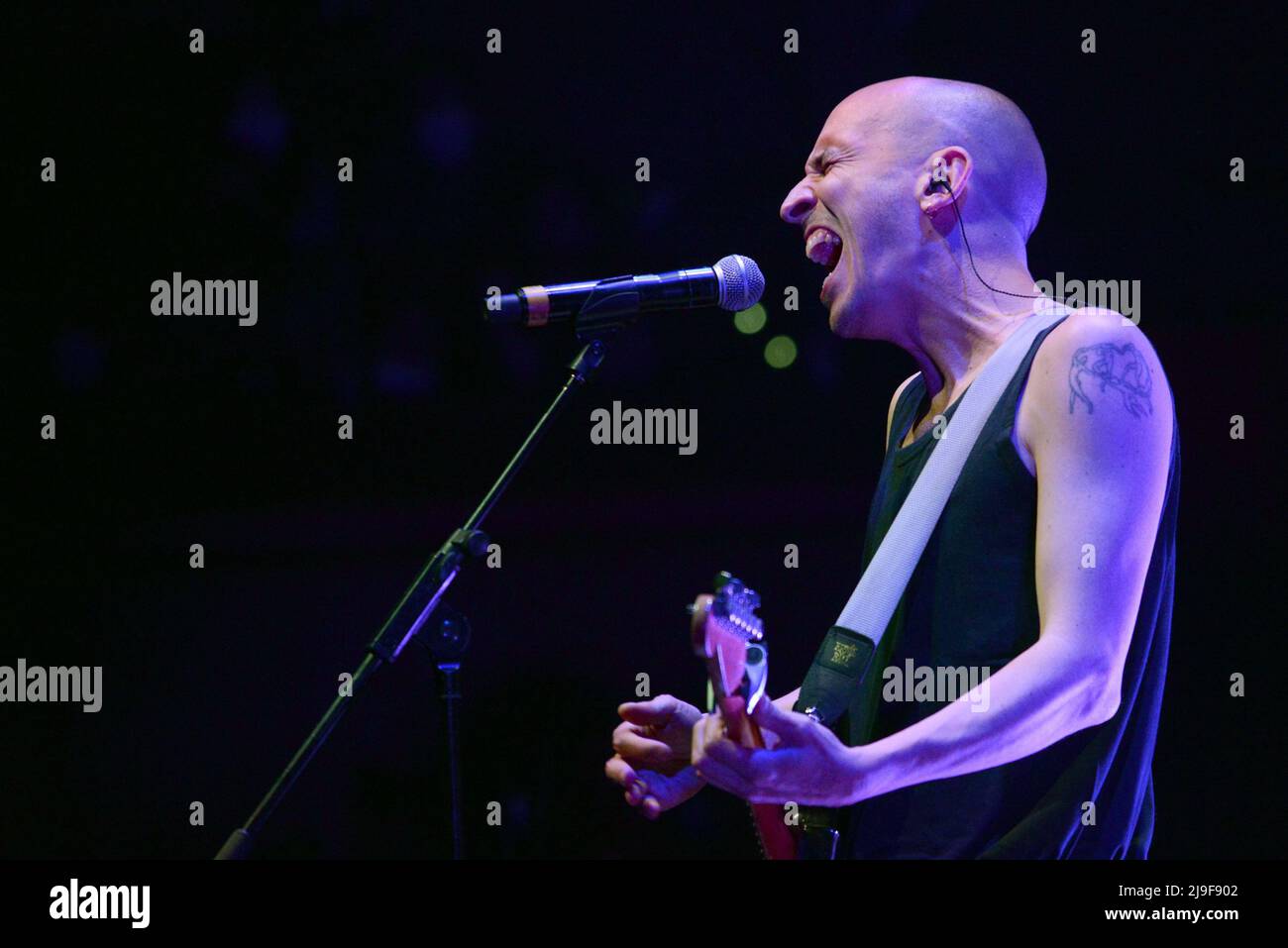 Rome, Italy. 22nd May, 2022. Giovanni Truppi, Singer during Giovanni ...