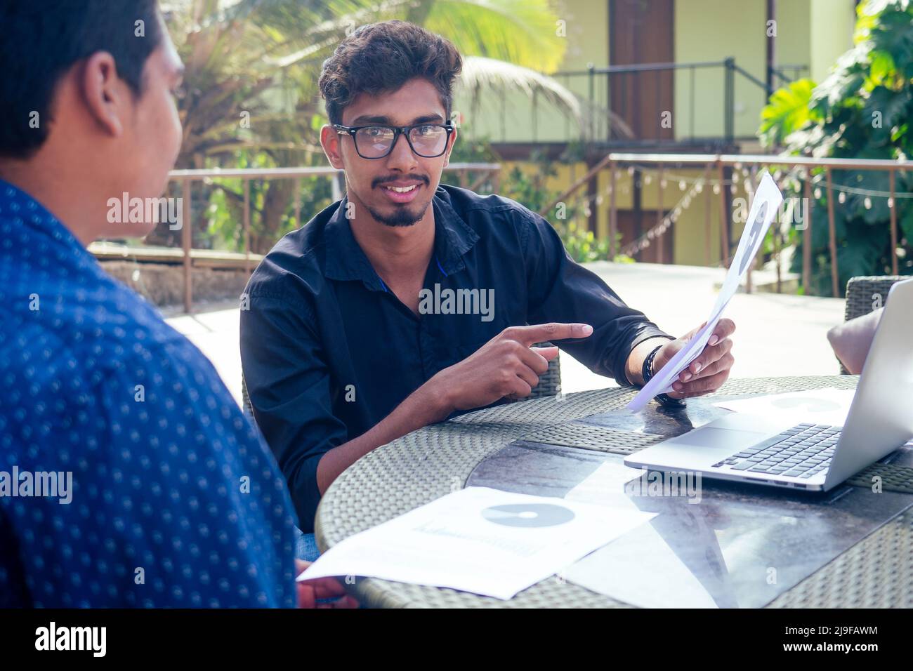 teamwork handsome and successful indian mans in a stylish well-dressed ...