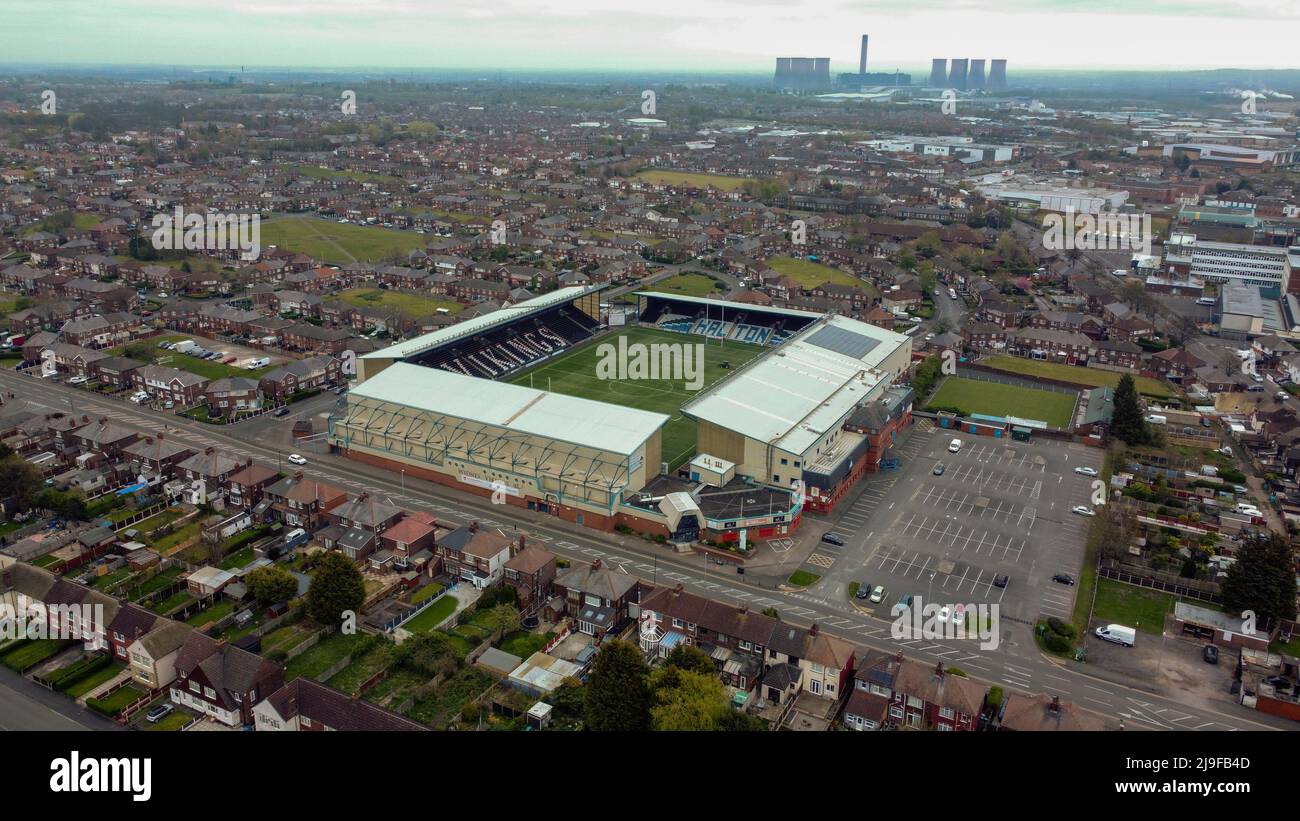 Widnes , Vikings Stadium 2022 Stock Photo - Alamy