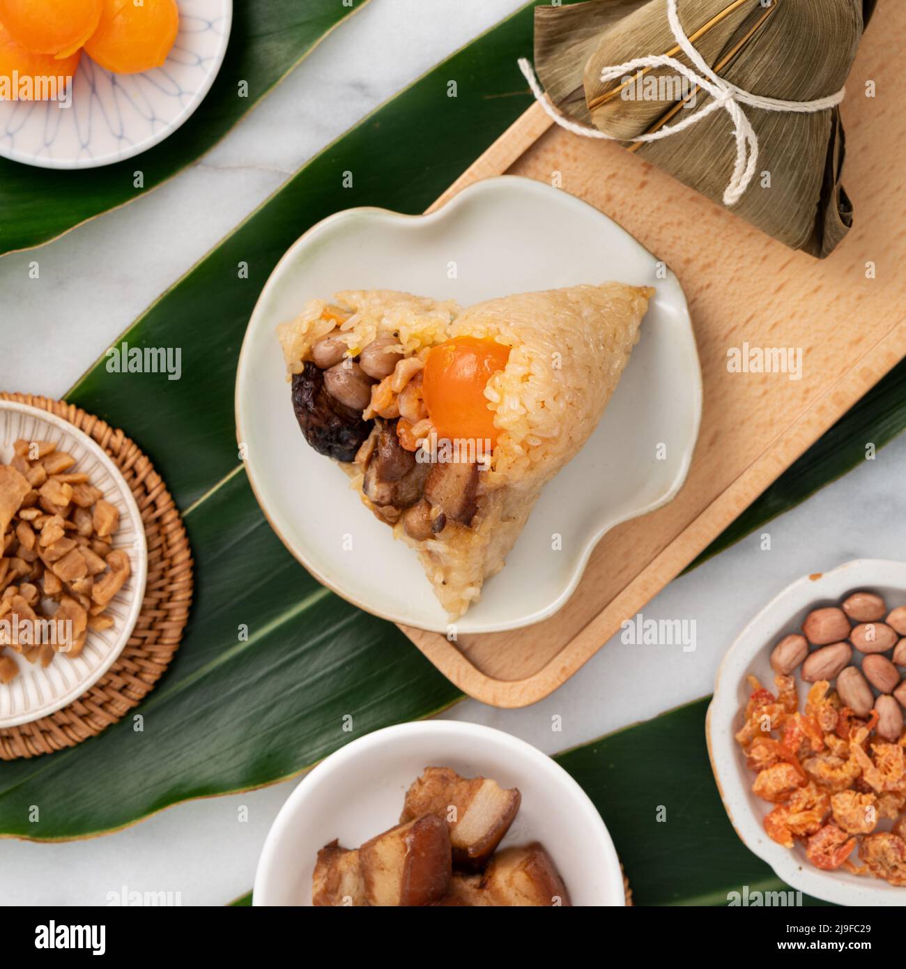Zongzi. Rice dumpling for Chinese traditional Dragon Boat Festival ...