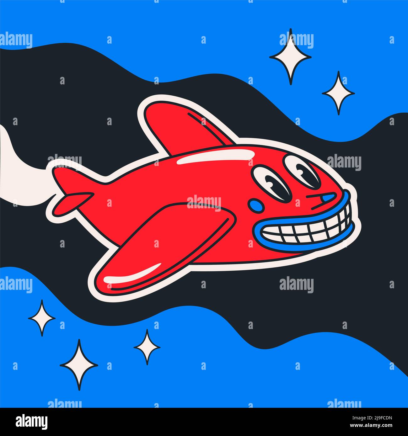 Apple collage element Stock Vector Images - Alamy