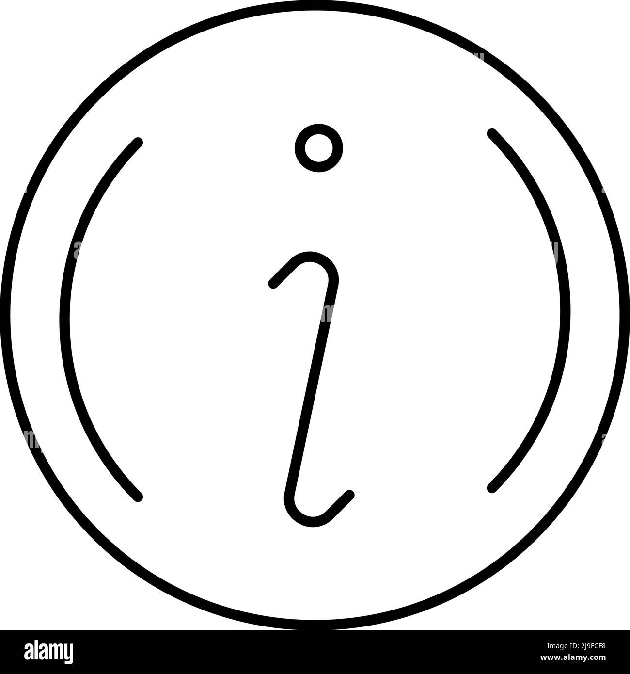 Information point thin line icon Stock Vector Image & Art - Alamy