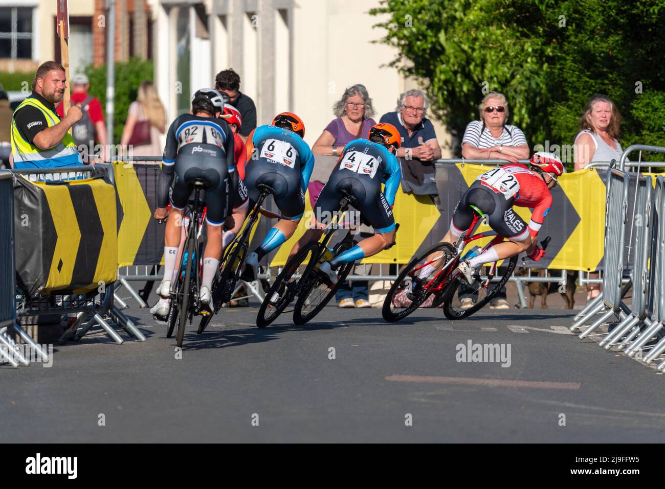 Cycle racers racing in the Sportsbreaks Tour Series cycle race round ...