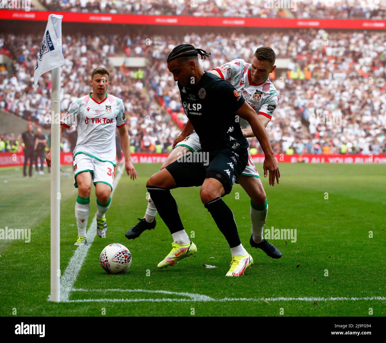 LONDON, ENGLAND - MAY 22: Chris Bush of Bromley during The Buildbase FA ...