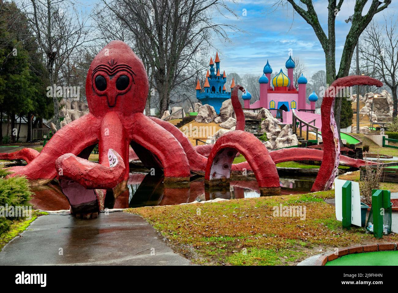 Octopus in Piegon Forge TN Stock Photo - Alamy