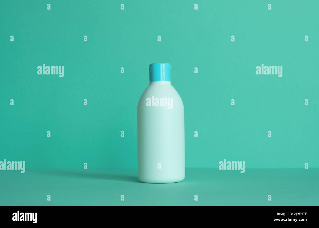 Bottle for cosmetic products without a label. Facial skin care concept ...