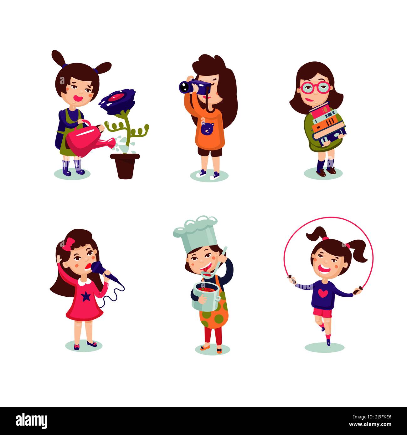 Photo of kid Stock Vector Images - Alamy