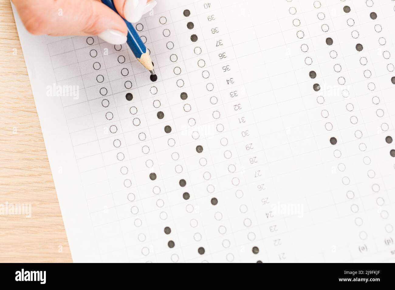 Students hands to take exams, writing an exam room with a pencil ...