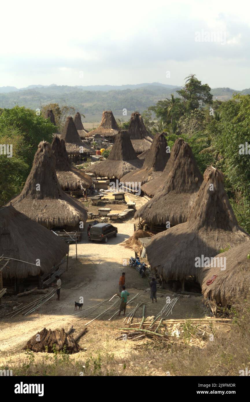 Sumbanese village hi-res stock photography and images - Alamy