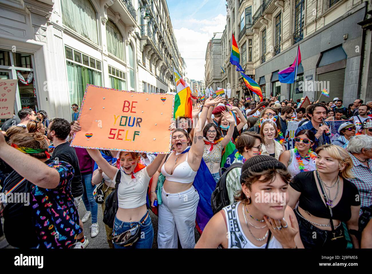 Belgian Pride Brussels 2022 Stock Photo - Alamy