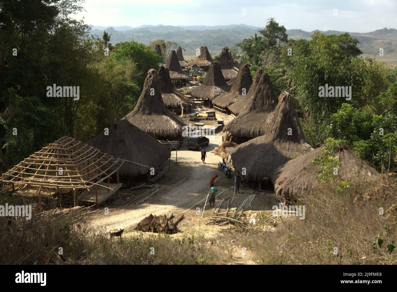 Sumbanese Traditional Houses High Resolution Stock Photography and ...