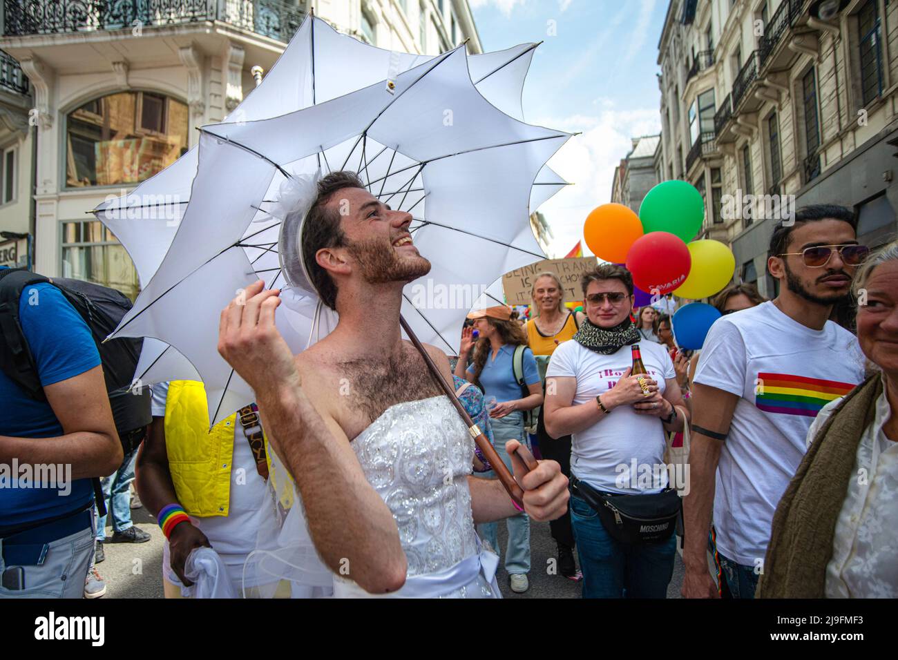 Belgian Pride Brussels 2022 Stock Photo - Alamy