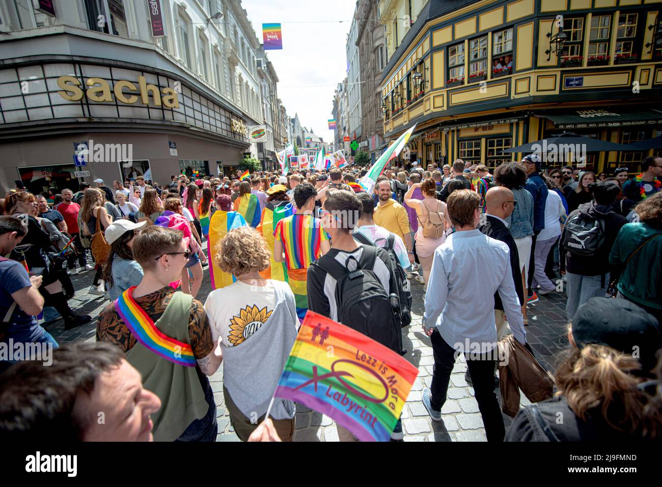 Belgian Pride Brussels 2022 Stock Photo - Alamy