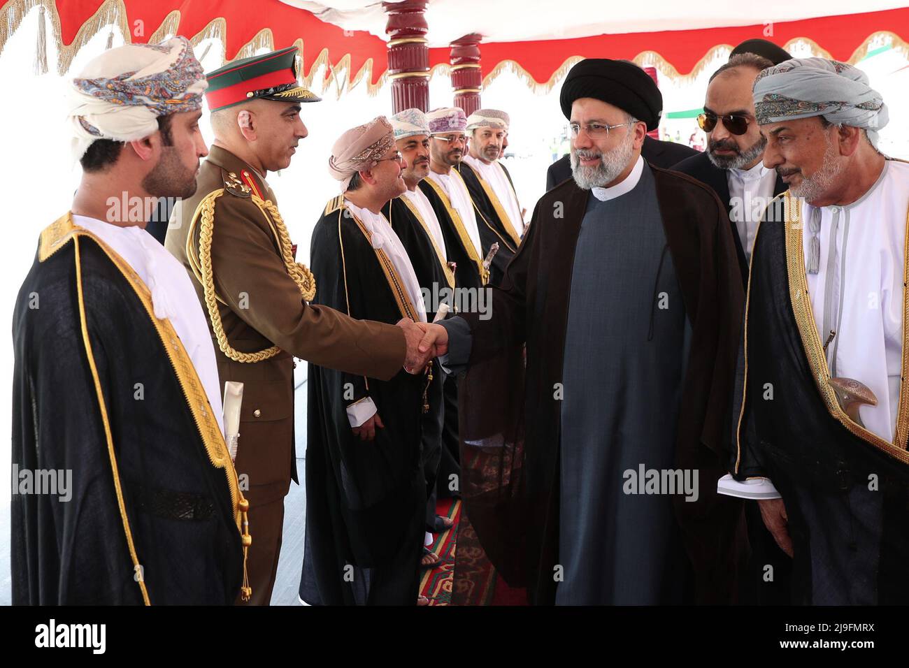 Muscat, Muscat, Oman. 23rd May, 2022. A handout photo made available by ...